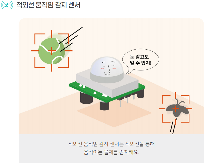 적외선 센서로 움직임 감지하기 프로그래밍 하기 크레아트봇